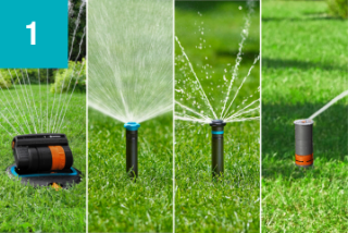 Utforska sprinklersystem – Pålitlig bevattning av gräsmattan | GARDENA